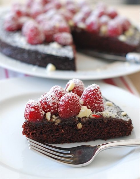 A Chocolate Raspberry Torte + Made with Love