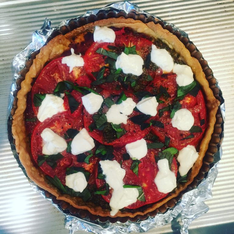 Savory Tomato Tart - The Naptime Chef
